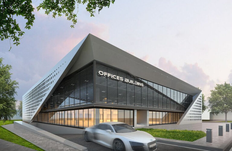 30+ Beautiful, Luxury, and Impressive Office Facade Designs