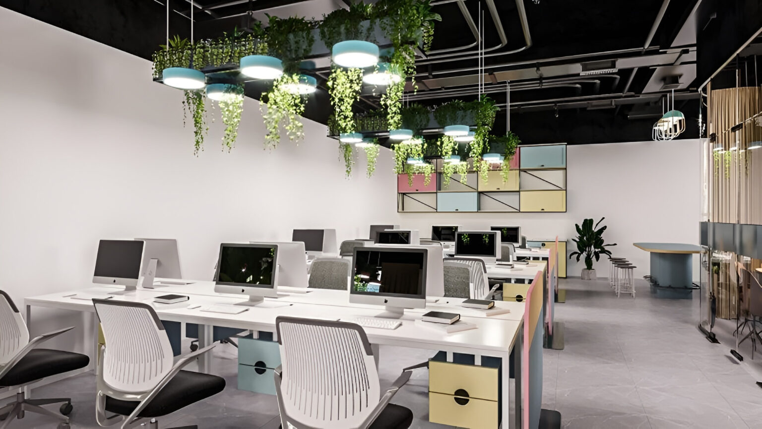 20+ Modern & Optimized Factory Office Interior Designs